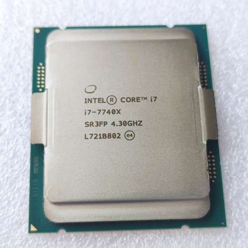 Intel® Core™ i7-7740X X-series CPU (LGA2066, X299 底板用 ) - 二手或全新CPU, 電腦 ...