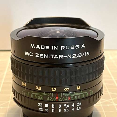 Zenitar 16mm f/2.8 Fisheye – Nikon F mount - 二手或全新手動對焦鏡頭, 攝影產品 ...