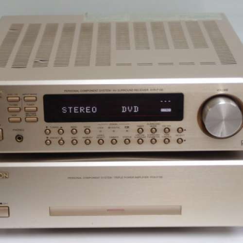 Denon 微型前後級---- AVR-F100 + POA-F100 - 二手或全新擴音機, 影音產品 - DCFever.com