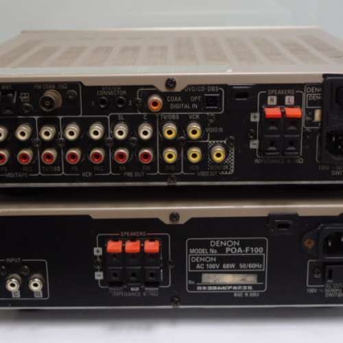 Denon 微型前後級---- AVR-F100 + POA-F100 - 二手或全新擴音機, 影音產品 - DCFever.com
