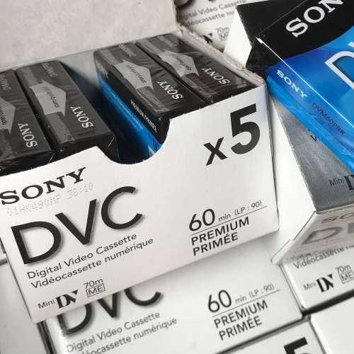 Sony DVC Premium DV tape @ DV 錄影帶 - 二手或全新數碼攝錄機, 攝影產品 - DCFever.com