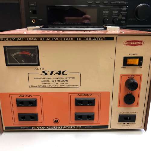 DACTRON full auto ac voltage regulator - 二手或全新其它, 影音產品 - DCFever.com