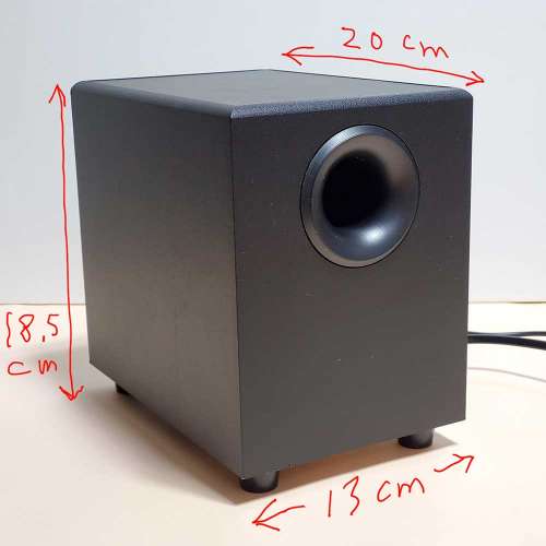 【只有 Subwoofer】 Logitech S-00143 重低音喇叭 (from Z213 Compact Speakers ...