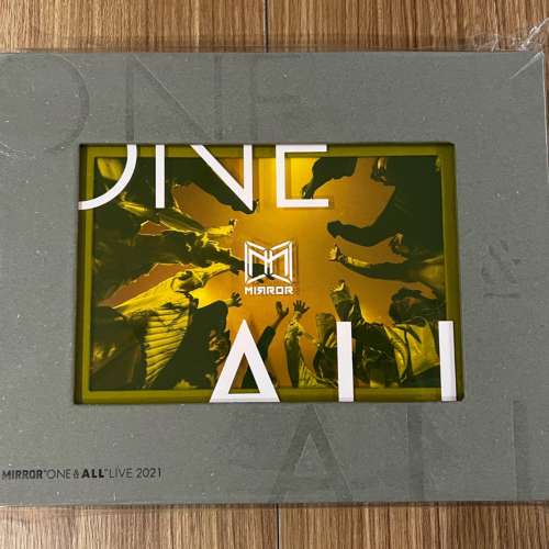 現貨 MIRROR ONE & ALL LIVE 2021 Blu-ray (ONE AND ALL) Full Set - 二手或全新影碟 ...