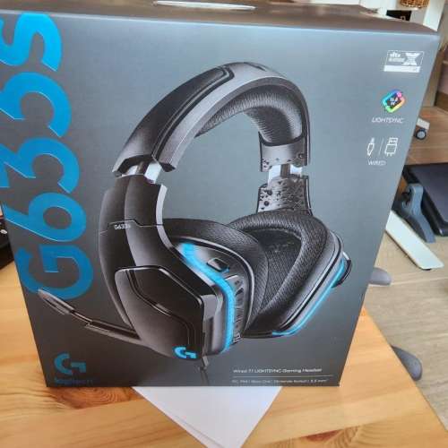 Logitech G633S 7.1聲道Headphone 耳機 包順豐 - 二手或全新Headphones, 影音產品 - DCFever.com