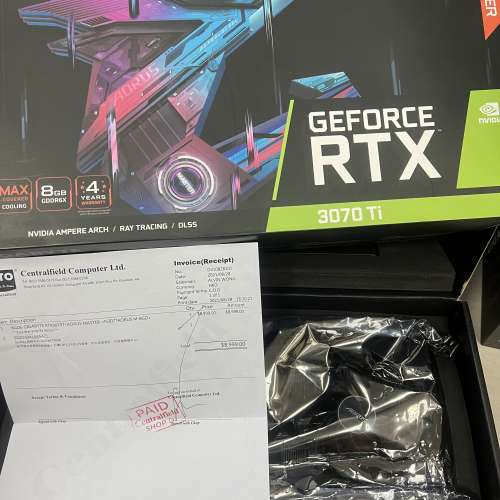 Gigabyte aorus rtx 3070 ti 3070ti 打機自用卡行貨99% 新可試卡 - 二手或全新顯示卡, 電腦 ...