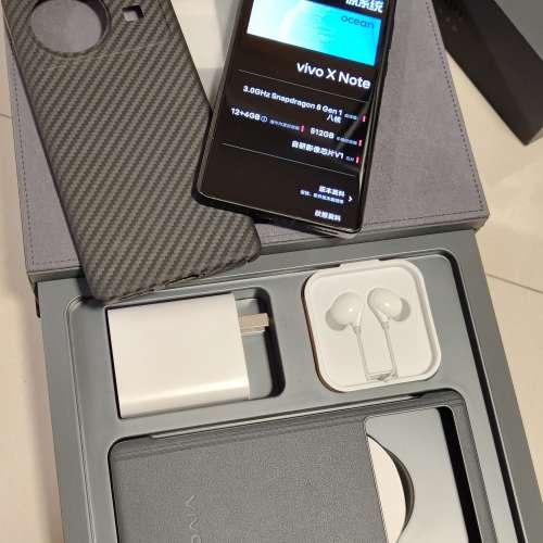 買賣全新及二手Android Phone, 手機通訊 - Vivo X Note 12+512 黑色 - DCFever.com