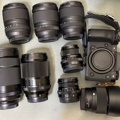 Fujifilm X-H2s xf16 xf18 xf23 xf33 xf90 xf70-300 sigma 56 1.4 - 二手或全新無反相機, 攝影產品 - DCFever.com