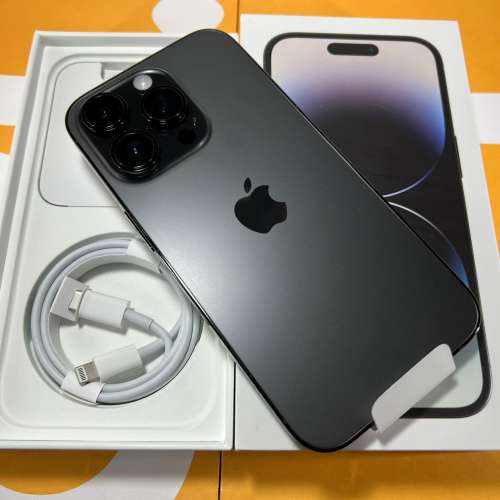 Apple IPhone 14 Pro *256GB 香港行貨 黑色*99%new ! 購自CSL *行保至 15/9/2023 ！有盒全新配件齊！* - 二手或全新iPhone, 手機通訊 ...