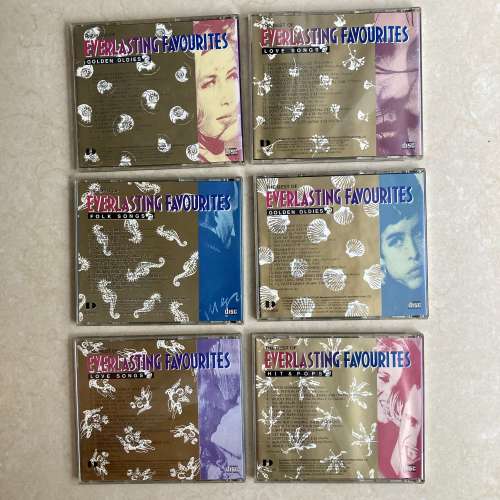 The best of Everlasting Favourites Golden Oldies Vol. 1~6 CD - 二手或全新影碟 ...