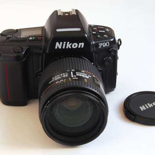 Nikon F90 Film body + Nikon AF 28-105mm f3.5-4.5D 1:2 MACRO 95% NEW ...
