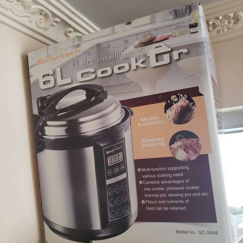 Smartech 6L 智能煲 - 二手或全新厨房電器, 電器傢俱 - DCFever.com