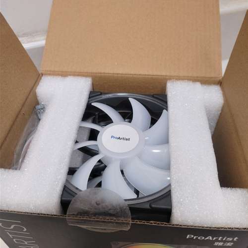 雅浚ProArtist BF12 PRO 積木風扇 黑色3風扇套裝*2 12CM風扇 - 二手或全新機箱電源散熱, 電腦 - DCFever.com