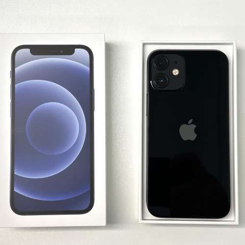 Apple iPhone 12 Mini 64GB Black 黑色 - 二手或全新iPhone, 手機通訊 - DCFever.com
