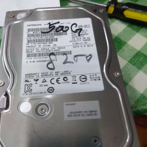 500G hdd - 二手或全新SSD/硬碟機, 電腦 - DCFever.com