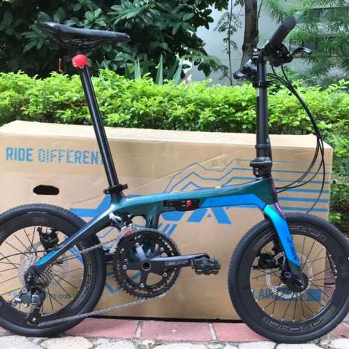 2021 新款 JAVA X1-18S Carbon 18速 16吋 碳纖折叠車 - 二手或全新單車, 單車及運動 - DCFever.com