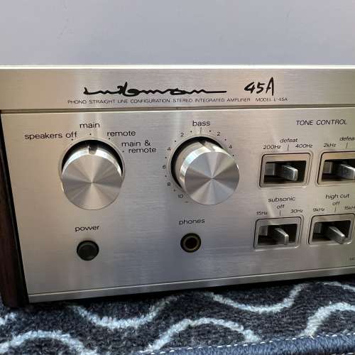 Luxman L-45A 一代名機 - 二手或全新擴音機, 影音產品 - DCFever.com