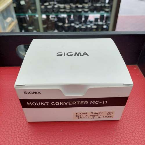 SIGMA MOUNT CONVERTER MC-11 SIGMA SA TSONY E MOUNT - 二手或全新其他配件, 攝影產品 ...