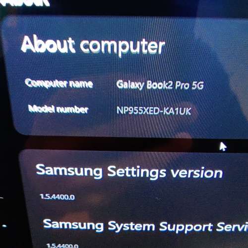 Samsung Galaxy Book2 Pro 5G /NP955XED-KA1UK i5 8+256GB SSD - 二手或全新手提電腦 ...
