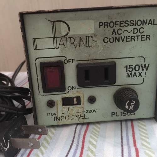 PATRONICS -1503 PLAC DC Converter Transformer USED 變壓器 - 二手或全新其它, 影音產品 ...