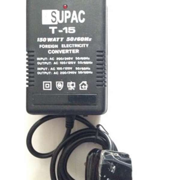 Supac T-15 150W Transformer 全新變壓器 - 二手或全新隨身音響, 影音產品 - DCFever.com