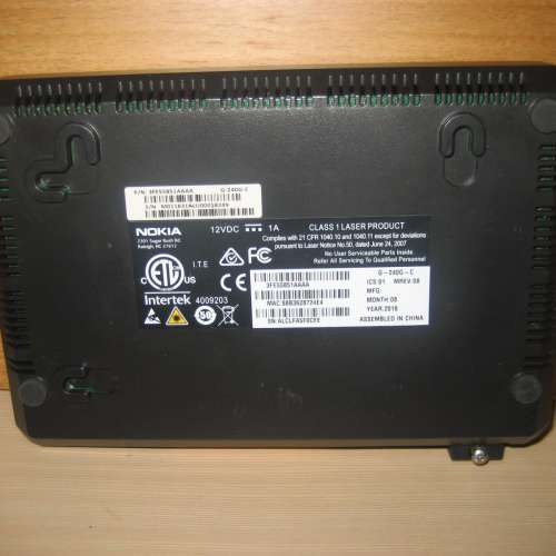 ★★★ 💯%原裝 NOKIA G-240G-C 光纖數據機 寬頻解碼器 Modem Router ★★★ - 二手或全新網絡/WIFI, 電腦 ...