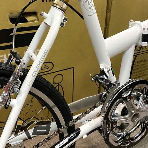 2022新版 KHS F20-T3F 451 白色 Shimano Tiagra 30速 (T3F451 摺車) 功學社 單車 - 二手或全新單車, 單車及運動 - DCFever.com