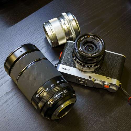 富士 Fujifilm X-E4 (XE4), 16/2.8, 50/2, 70-300 - 二手或全新無反相機, 攝影產品 ...