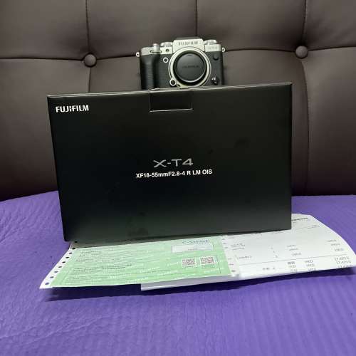 剛剛買 完美 全套有盒行貨有保用 Fujifilm X-T4 XT4 silver - 二手或全新單鏡反光機, 攝影產品 - DCFever.com