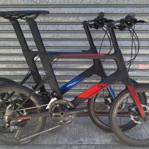 香港行貨 新款 JAVA CL CARBON 451 啤鈴大刀圈 18速 碟剎 小輪徑單車 單車 - 二手或全新單車, 單車及運動 ...