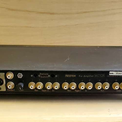 Restek Sector Preamplifier - 二手或全新擴音機, 影音產品 - DCFever.com