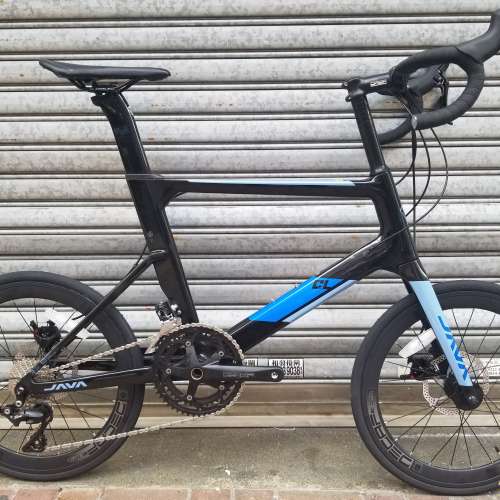 香港行貨 最新款 JAVA CL CARBON 451 105件 啤鈴大刀圈 22速 碟剎 小輪徑單車 - 二手或全新單車, 單車及運動 - DCFever.com
