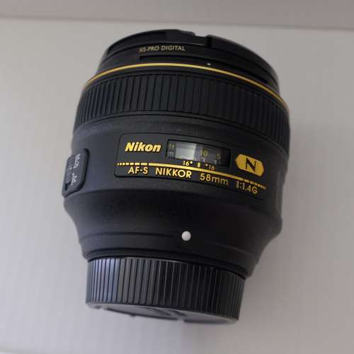Nikon AF-S NIKKOR 58mm F1.4G - 二手或全新自動對焦鏡頭, 攝影產品 - DCFever.com