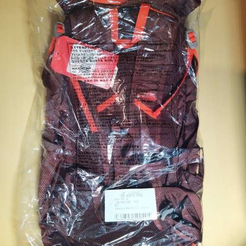 全新 THE NORTH FACE DIAD PRO 22 CF05 行山背包 (Sequoia Red/Acrylic Orange ...