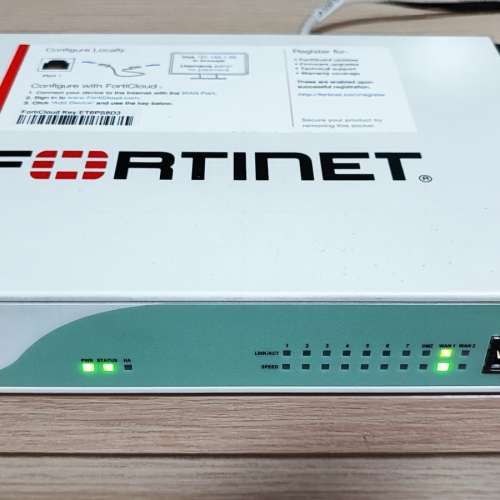 100% 正常 - FortiGate 60D Dual WAN Gigabits Firewall - 可行 HA Cluster - 二手 ...