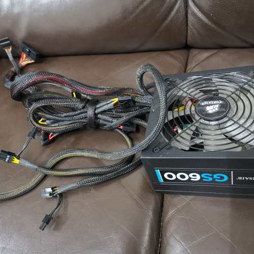 新凈 Corsair GS 600W 火牛 型號：CMPSU-600G - 二手或全新機箱電源散熱, 電腦 - DCFever.com