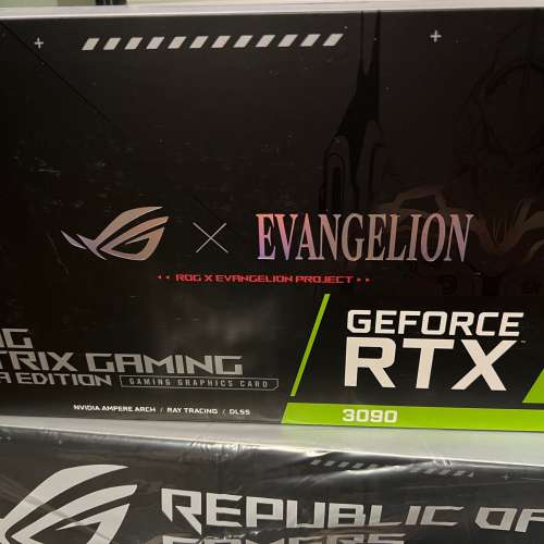 全新特價 Ausu ROG STRIX GeForce RTX 3090 EVA EDITION asus eva - 二手或全新顯示卡 ...