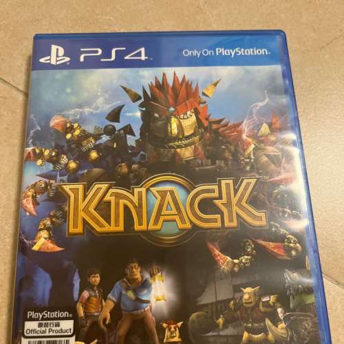 [PS4] Knack 納克 (中英文合版) - 二手或全新Games / 遊戲, 遊戲機、模型 - DCFever.com