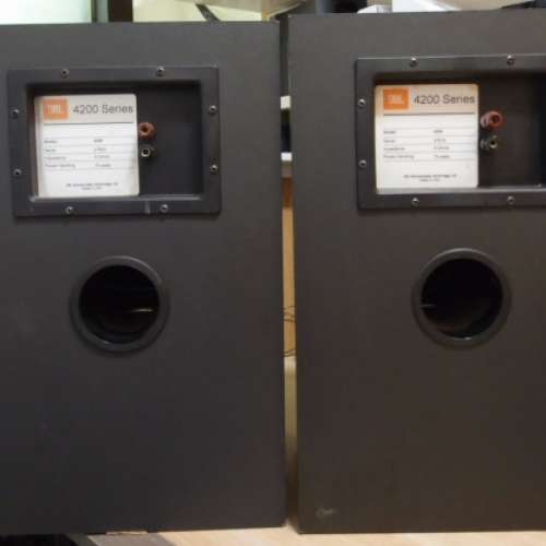 JBL 4200 series monitor 4208 一對 (換上 AR 8'' 單元) - 二手或全新揚聲器, 影音產品 ...