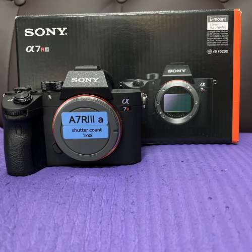 超平 完美無瑕 全套有盒 香港行貨 Sony A7R3A A7RIIIA A7r3 A A7RIII A 快門次數極少 最新款 - 二手或全新單鏡反光機, 攝影產品 - DCFever.com