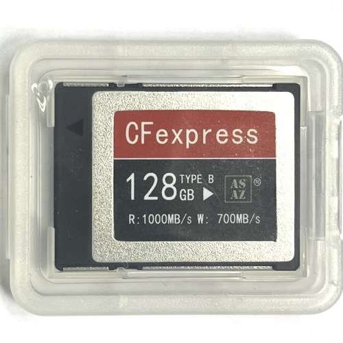全新 CFexpress 128GB 記憶卡, 讀 1000MB/s, 寫 700MB/s , 可7仔自取或順豐, 深水埗門市可購買 - 二手或全新記憶卡, 攝影產品 - DCFever.com