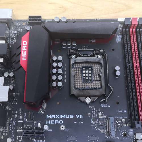 Asus ROG Maximus VII Hero Z97 電腦底板連背板 - 二手或全新底板, 電腦 - DCFever.com