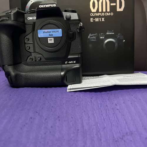 超平 完美無瑕 有盒 香港行貨 Olympus E-M1X EM1X 快門次數4XX - 二手或全新單鏡反光機, 攝影產品 - DCFever.com