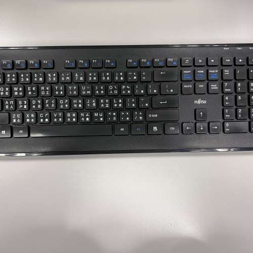 Fujitsu 無線電腦鍵盤連無線滑鼠及藍芽接收器 - 二手或全新鍵盤滑鼠, 電腦 - DCFever.com