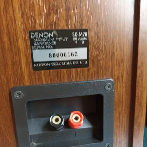 DENON SC-M70 speaker - 二手或全新揚聲器, 影音產品 - DCFever.com