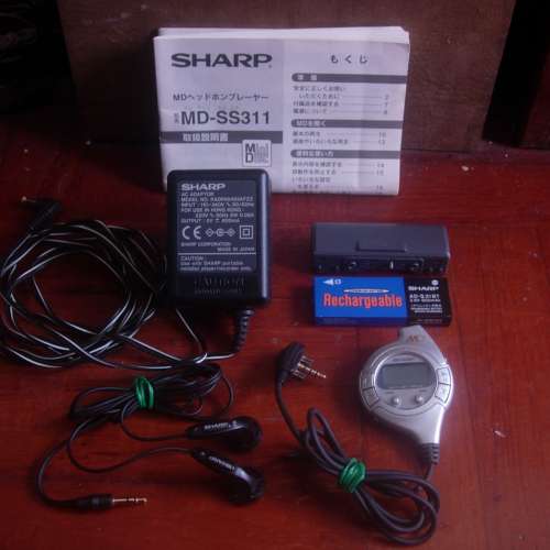 Sharp MD-SS31 手提 MD 播放機 ( 全套 ) - 二手或全新隨身音響, 影音產品 - DCFever.com