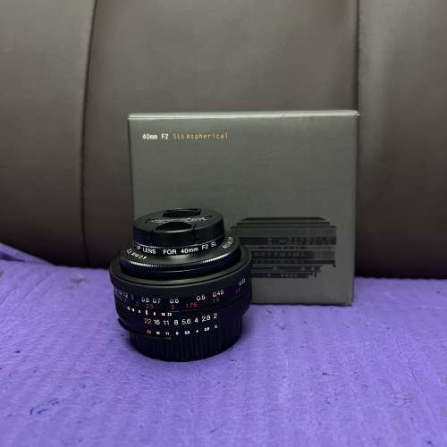 超平 完美無瑕 全套有盒 Voigtlander 40 40mm F2 II SL Nikon F Mount 跟濾鏡 - 二手或全新手動對焦 ...