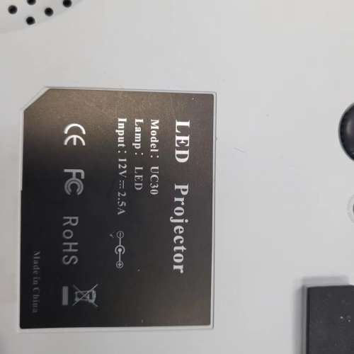 UC30 led projector - 二手或全新投影機, 影音產品 - DCFever.com