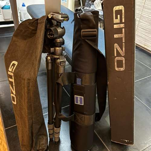 Gitzo Tripod Kit with Center Ball Heads 捷信三腳架連波頭(球型雲台)套裝 - 二手或全新腳架, 攝影 ...