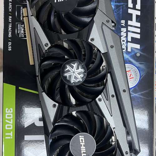 INNO3D ICHILL RTX 3070ti 3070 ti RGB 燈行貨有單打遊戲剪片 gpu display cards ...